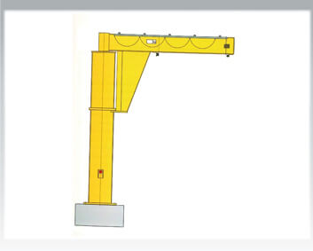 Floor-mounted jib crane PFP - CMCO